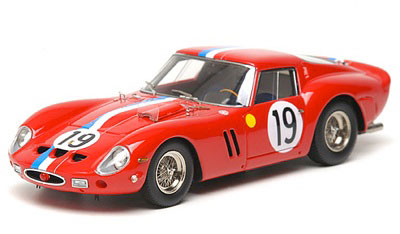 ハンドメイドモデルカー 1/43 フェラーリ 250 GTO“Pierre Noblet” ルマン 1962 No.19 (2位 ...