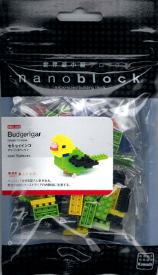 nanoblock(ナノブロック) NBC-094 セキセイインコ グリーンオパーリン-amiami.jp-あみあみオンライン本店-