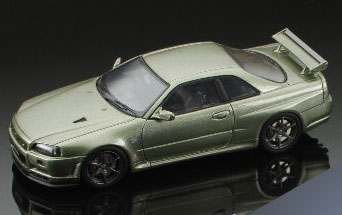 1/43 ニッサン スカイライン GT-R VスペックII ニュル（BNR34） ミレニアムジェイド-amiami.jp-あみあみオンライン本店-