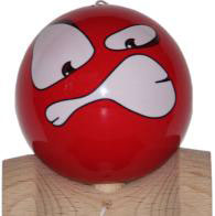 Face Kendama Series Red Angry-amiami.jp-あみあみオンライン本店-