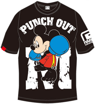 Mickey Mouse/BOXING Tシャツ/BLACK-XL-amiami.jp-あみあみオンライン本店-