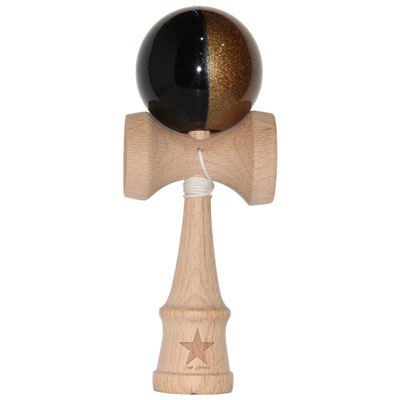 Striped Kendama Series Black and Gold Split-amiami.jp-あみあみオンライン本店-