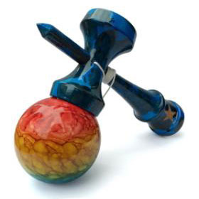 SHINY AURORA KENDAMA SERIES Full Marble Rasta Camo-amiami.jp-あみあみオンライン本店-