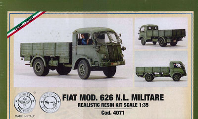 1/35 Fiat Mod.626 N.L.MILTARE フルキット-amiami.jp-あみあみオンライン本店-