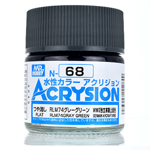 新水性カラー アクリジョンカラー RLM74グレーグリーン-amiami.jp-あみあみオンライン本店-