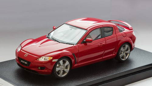 1/43 マツダRX-8 Type S (SE3P) ベロシティーレッドマイカ-amiami.jp-あみあみオンライン本店-