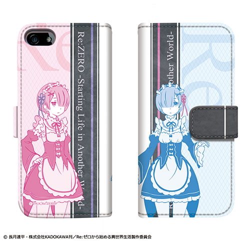 「Re：ゼロから始める異世界生活」ダイアリースマホケース for iPhone5/5s/SE 02 ラム・レム-amiami.jp-あみあみ ...