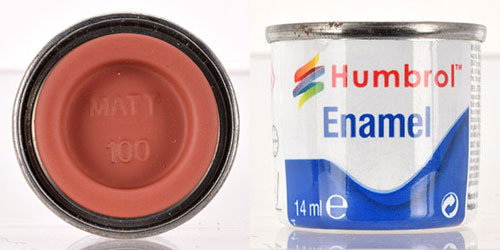 ハンブロールエナメルカラー 100 マット レッドブラウン-amiami.jp-あみあみオンライン本店-