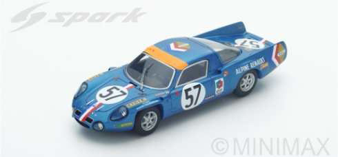 1/43 Alpine A210 No.57 9th Le Mans 1968 A. Le Guellec - A. Serpaggi-amiami.jp-あみあみオンライン本店-