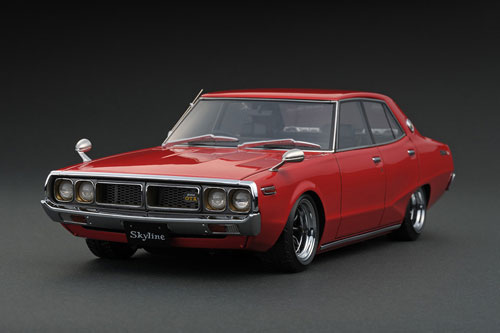 1/18 ニッサン Skyline 2000 GT-X (GC110) Red-amiami.jp-あみあみオンライン本店-
