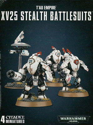 WARHAMMER TAU EMPIRE XV25 STEALTH BATTLESUITS-amiami.jp-あみあみオンライン本店-