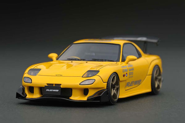 1/43 マツダ RX-7 (FD3S) RE Amemiya Yellow-amiami.jp-あみあみオンライン本店-
