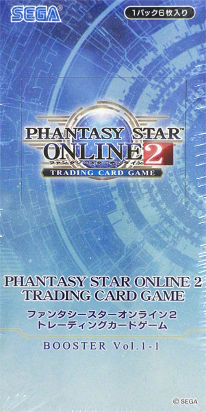 PHANTASY STAR ONLINE 2 TRADING CARD GAME Vol.1-1 20パック入りBOX-amiami.jp ...