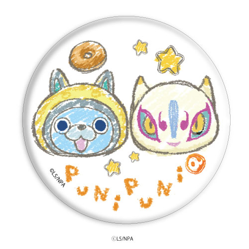 缶バッジ「妖怪ウォッチ ぷにぷに」03/USAピョン＆キュウビ(グラフアート)-amiami.jp-あみあみオンライン本店-
