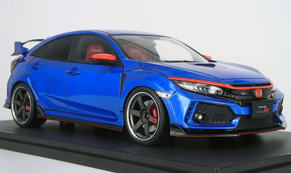 1/18 ホンダ シビック (FK8) TYPE R Blue-amiami.jp-あみあみオンライン本店-