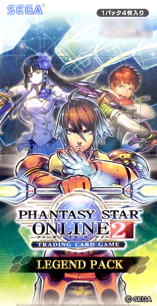PHANTASY STAR ONLINE 2 TRADING CARD GAME LEGEND PACK 12パック入りBOX-amiami ...