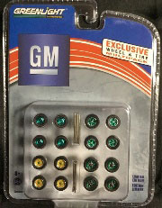 1/64 General Motors Wheel ＆ Tire Pack - 16 Wheels， 16 Tires， 8 Axles ...