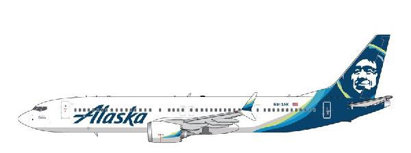 1/400 Gemini Jets アラスカ航空 737 MAX 9 N913AK-amiami.jp-あみあみオンライン本店-