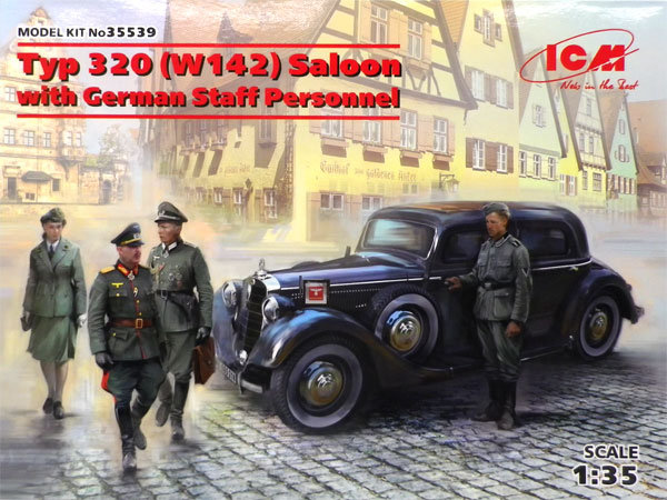 1/35 ドイツ Typ320(W142) スタッフカーw/ドイツスタッフ プラモデル-amiami.jp-あみあみオンライン本店-