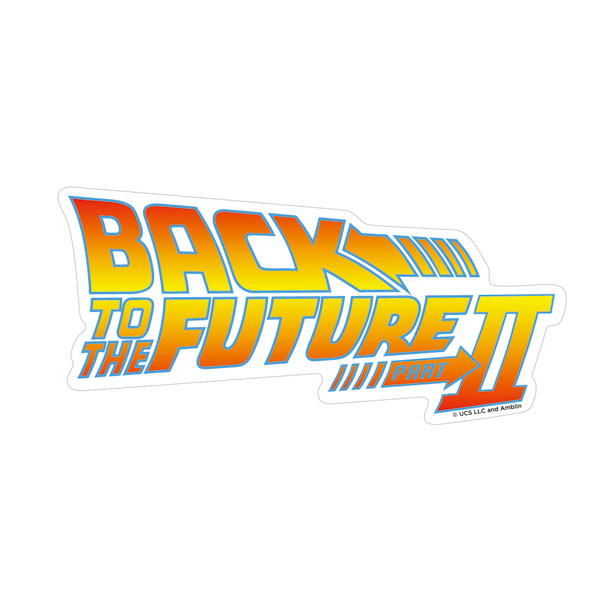 Back To The Future Part II Logo Sticker-amiami.jp-あみあみオンライン本店-