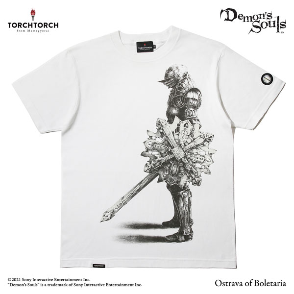 Demon’s Souls × TORCH TORCH/ Tシャツコレクション： ボーレタリアのオストラヴァ バニラホワイト XLサイズ ...