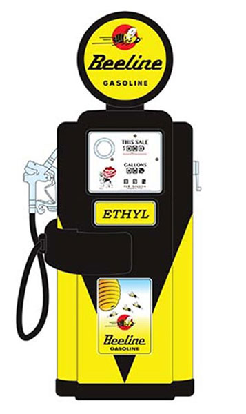 1/18 Vintage Gas Pumps Series 12 - 1948 Wayne 100-A Gas Pump Beeline ...