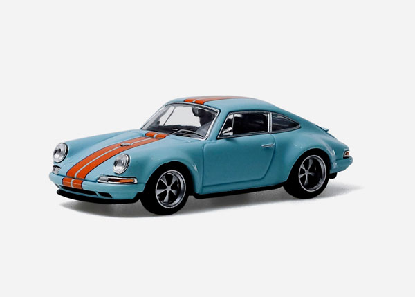 1/64 Singer 911 (964) Blue/Orange-amiami.jp-あみあみオンライン本店-