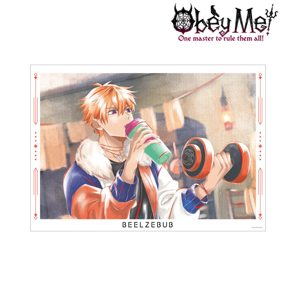 Obey Me！ ベルゼブブ Ani-Art aqua label A3マット加工ポスター-amiami.jp-あみあみオンライン本店-