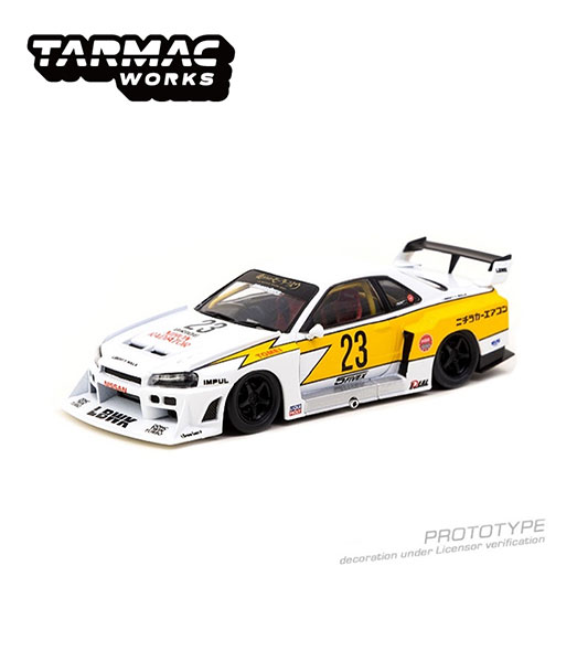 1/43 LB-ER34 Super Silhouette SKYLINE White-amiami.jp-あみあみオンライン本店-