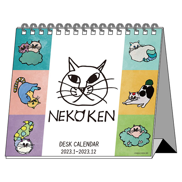 NEKO KEN デスクカレンダー 2023-amiami.jp-あみあみオンライン本店-