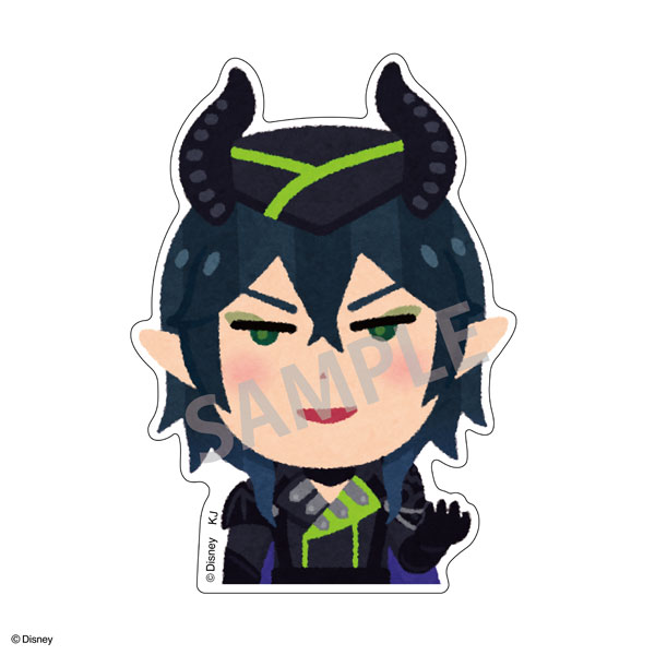 ディズニーツイステッドワンダーランド スタンプ byみふねたかしのアート ミニデコステッカー マレウス・ドラコニア-amiami.jp ...