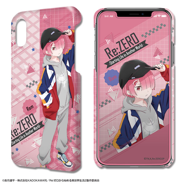 Re：ゼロから始める異世界生活 デザジャケット iPhoneX/XS ケース Ver.3 03(ラム)-amiami.jp-あみあみオンライン本店-