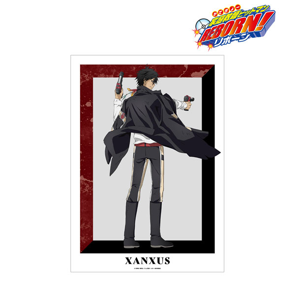 家庭教師ヒットマンREBORN！ 描き下ろしイラスト XANXUS(10年後) 戦う背中ver. A3マット加工ポスター-amiami.jp-あみあみオンライン本店-