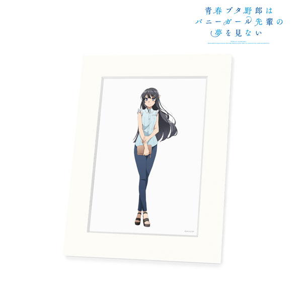 青春ブタ野郎はバニーガール先輩の夢を見ない 描き下ろし 桜島麻衣 キャラファインマット Amiamijp あみあみオンライン本店