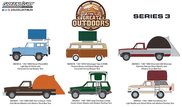1/64 The Great Outdoors Series 3 6種セット-amiami.jp-あみあみオンライン本店-