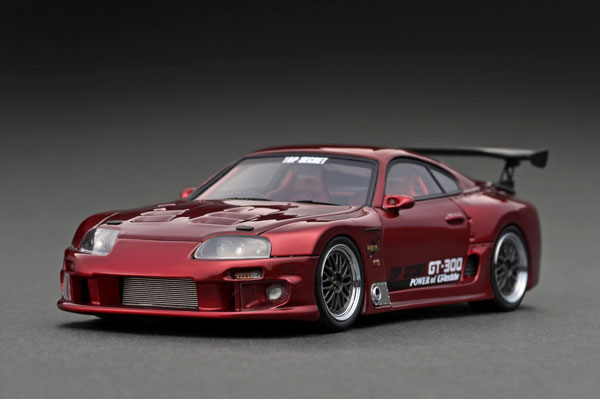 1/43 TOP SECRET GT300 Supra (JZA80) Red Metallic-amiami.jp-あみあみオンライン本店-