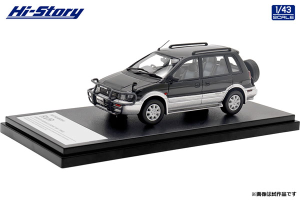 1/43 MITSUBISHI RVR SPORTS GEAR 2.0 DOHC 16V (1992) ランプブラック/グレースシルバー ...
