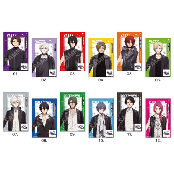 VAZZROCK THE ANIMATION サテン地ステッカー 01 第1弾 12個入りBOX-amiami.jp-あみあみオンライン本店-
