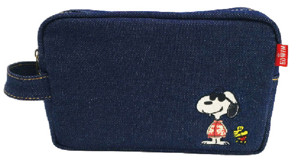 PEANUTS EDWIN SN スクエアポーチ スカジャン-amiami.jp-あみあみオンライン本店-