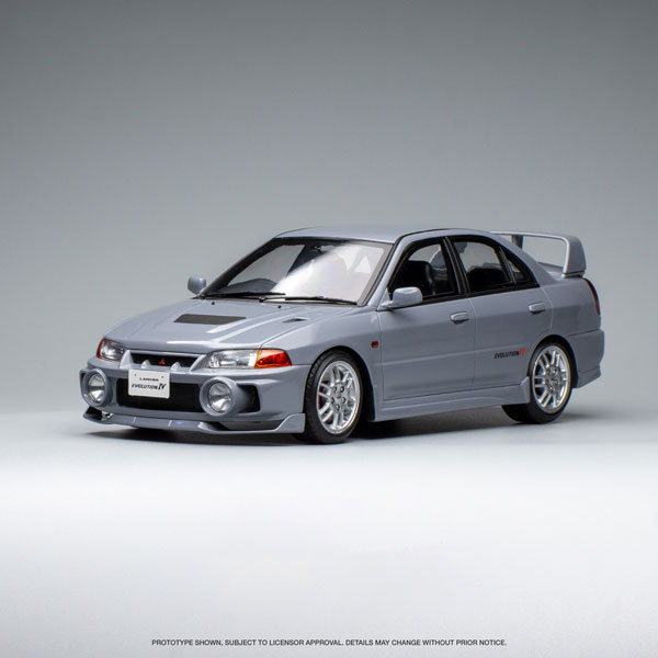 1/18 MITSUBISHI LANCER EVOLUTION 4 SILVER-amiami.jp-あみあみオンライン本店-
