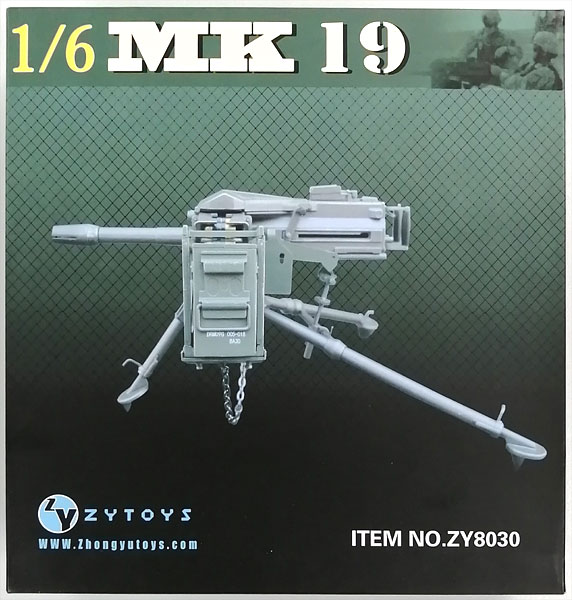 ZY-TOYS 1/6 MK19 40mmオートマチック グレネードランチャー(グレネードマシンガン) ZY-8030-amiami.jp ...
