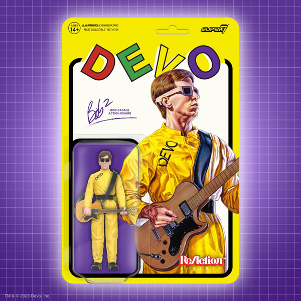 リ・アクション/ DEVO(ディーヴォ)： ボブ・キャセール(SATISFACTION Ver.)-amiami.jp-あみあみオンライン本店-