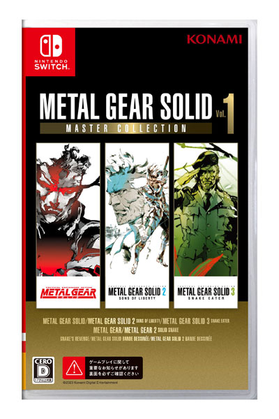 Nintendo Switch METAL GEAR SOLID： MASTER COLLECTION Vol.1-amiami.jp ...
