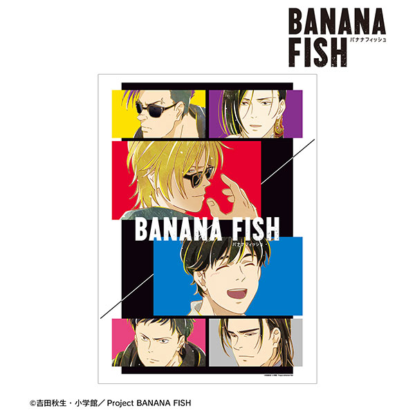 BANANA FISH 集合 Ani-Art 第5弾 A3マット加工ポスター-amiami.jp-あみあみオンライン本店-