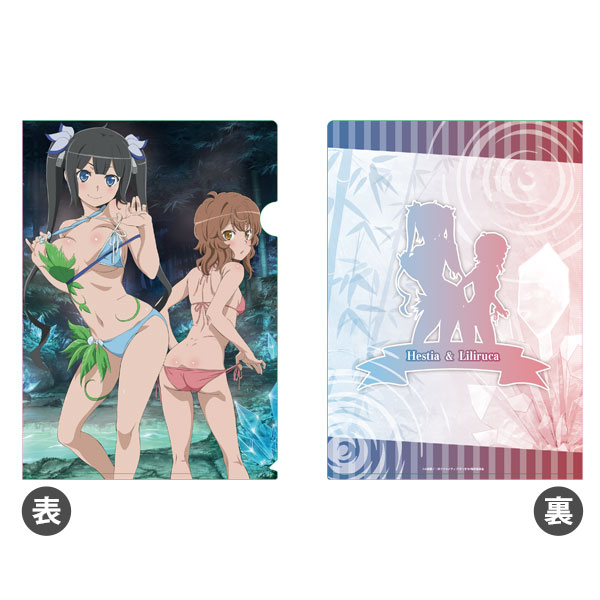ダンジョンに出会いを求めるのは間違っているだろうかIV クリアファイル ヘスティア＆リリルカ・アーデ-amiami.jp-あみあみオンライン本店-