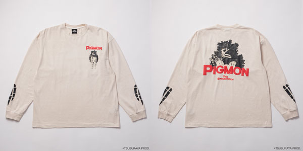 【限定販売】ULTRAMAN LONGSLEEVE(PIGMON) / WHT / L-amiami.jp-あみあみオンライン本店-
