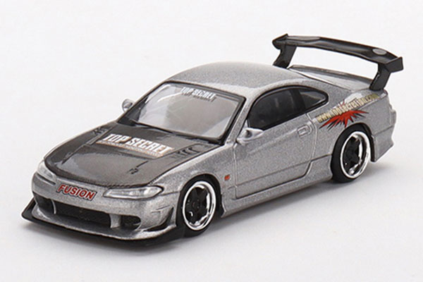 1/64 Nissan シルビア Top Secret(S15) シルバー(右ハンドル)-amiami.jp-あみあみオンライン本店-