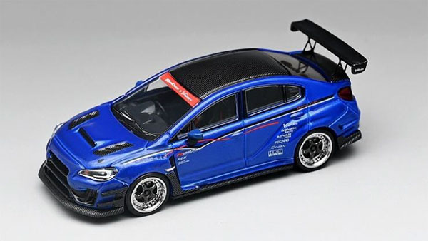 1/64 Subaru VAB WRX STI＆S4 Varis Wide Body Kit ブルー-amiami.jp-あみあみオンライン本店-