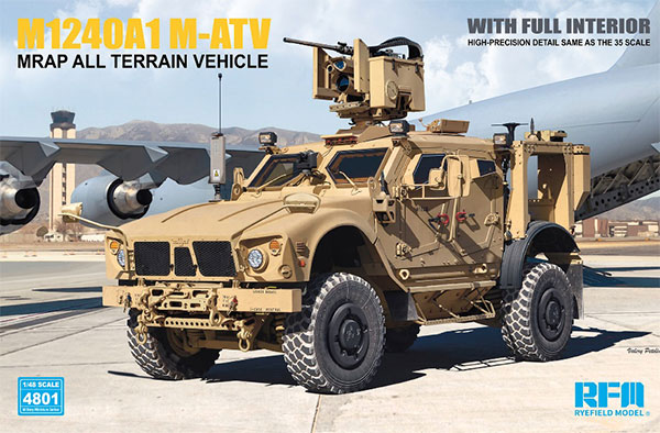 1/48 M1240A1 M-ATV MRAP w/フルインテリア プラモデル-amiami.jp-あみあみオンライン本店-