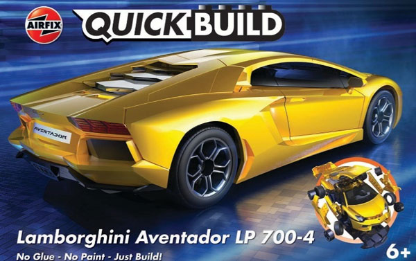 QUICKBUILD ランボルギーニ アヴェンタドール LP 700-4 プラモデル-amiami.jp-あみあみオンライン本店-